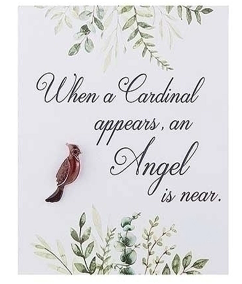 Memorial Red Cardinal Pin – Abundant Living Gallery & Gifts