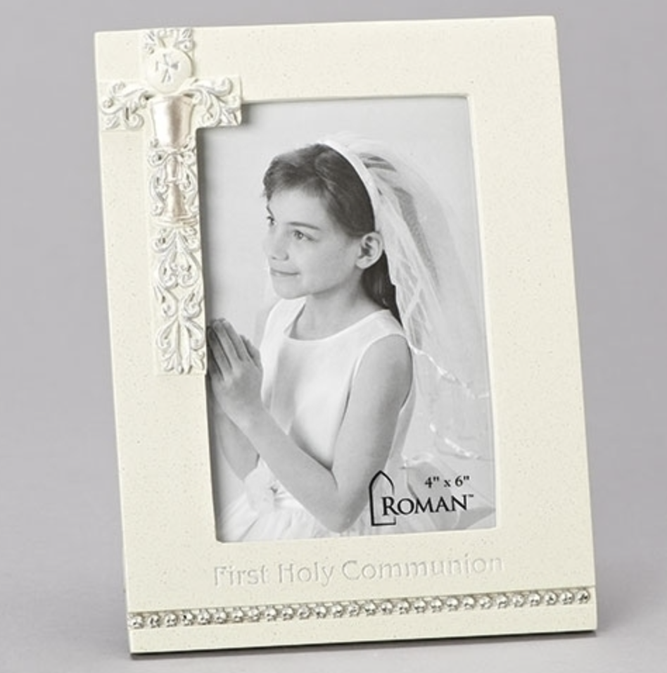 First Holy Communion Frame 4″ x 6″ – Abundant Living Gallery & Gifts